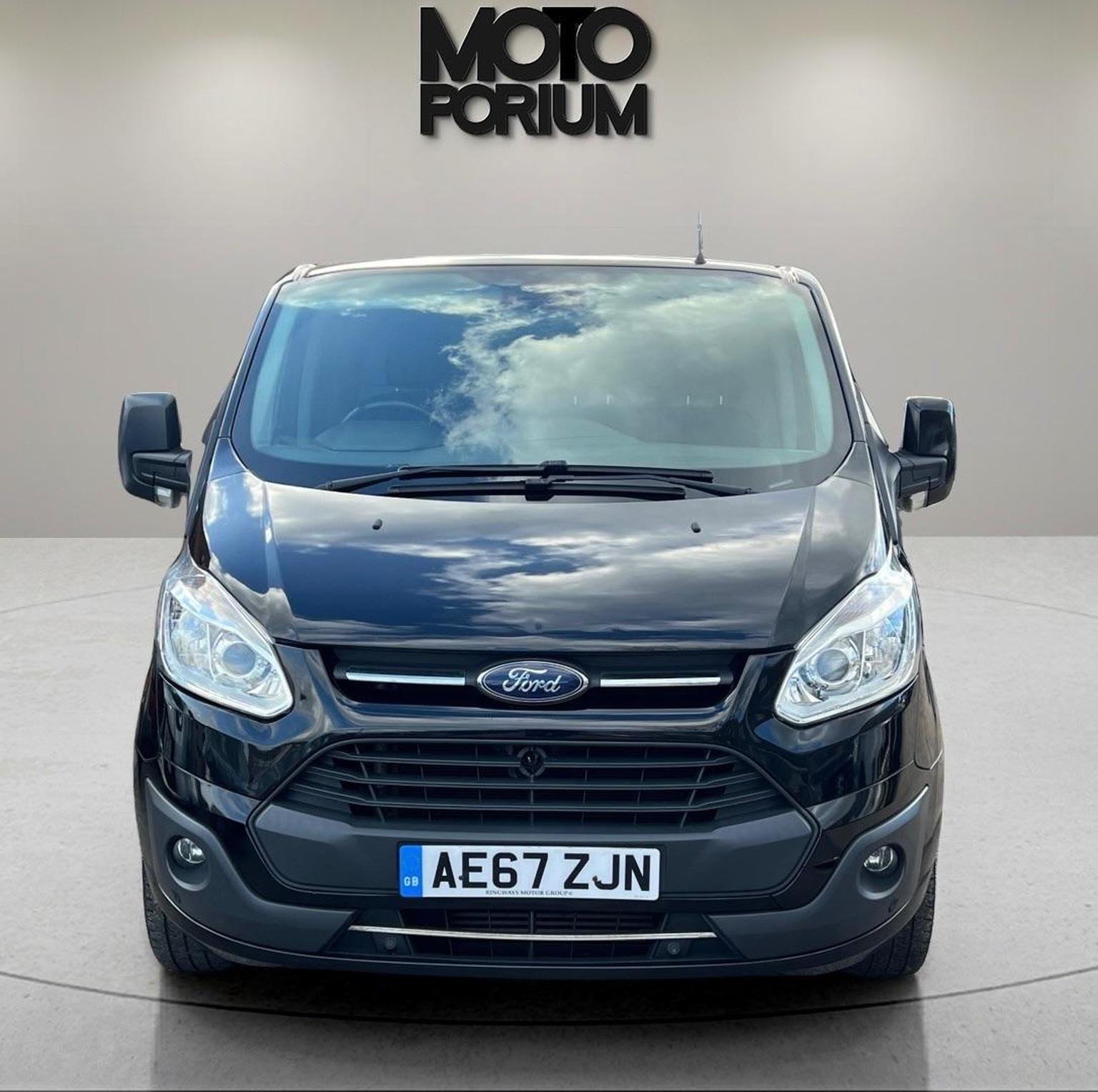 SOLD - Used FORD TRANSIT CUSTOM 2017 Black in Bradford, West Yorkshire ...