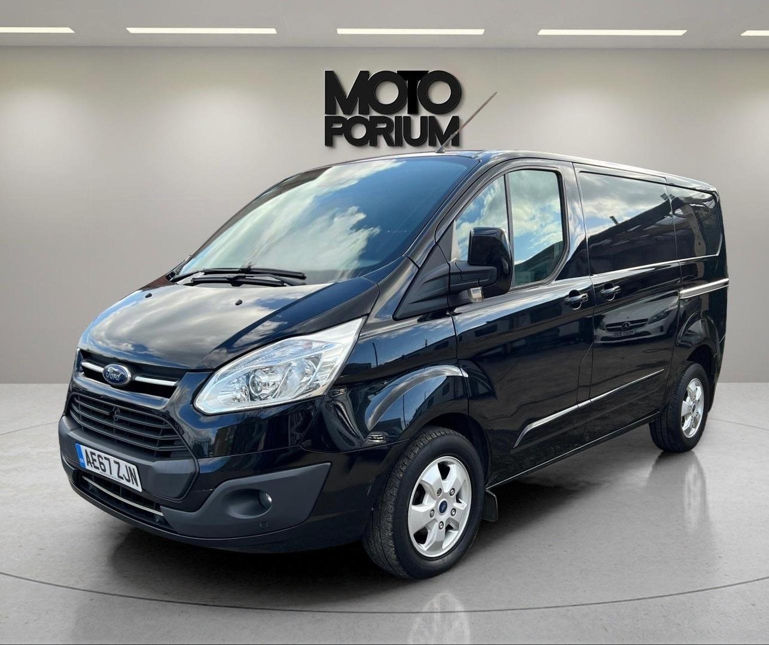 SOLD - Used FORD TRANSIT CUSTOM 2017 Black in Bradford, West Yorkshire ...