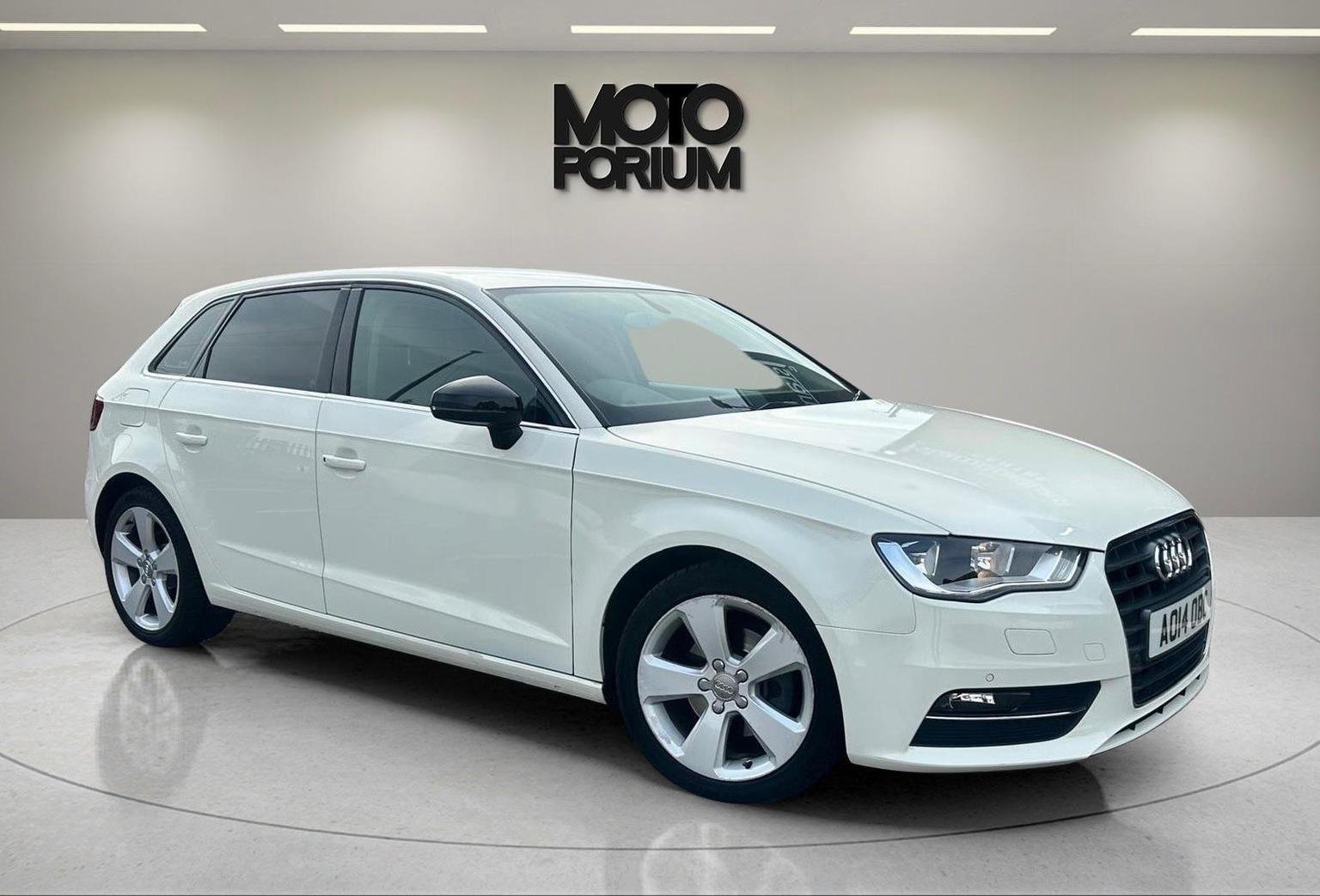 SOLD - Used AUDI A3 2014 White in Bradford, West Yorkshire | Moto Porium