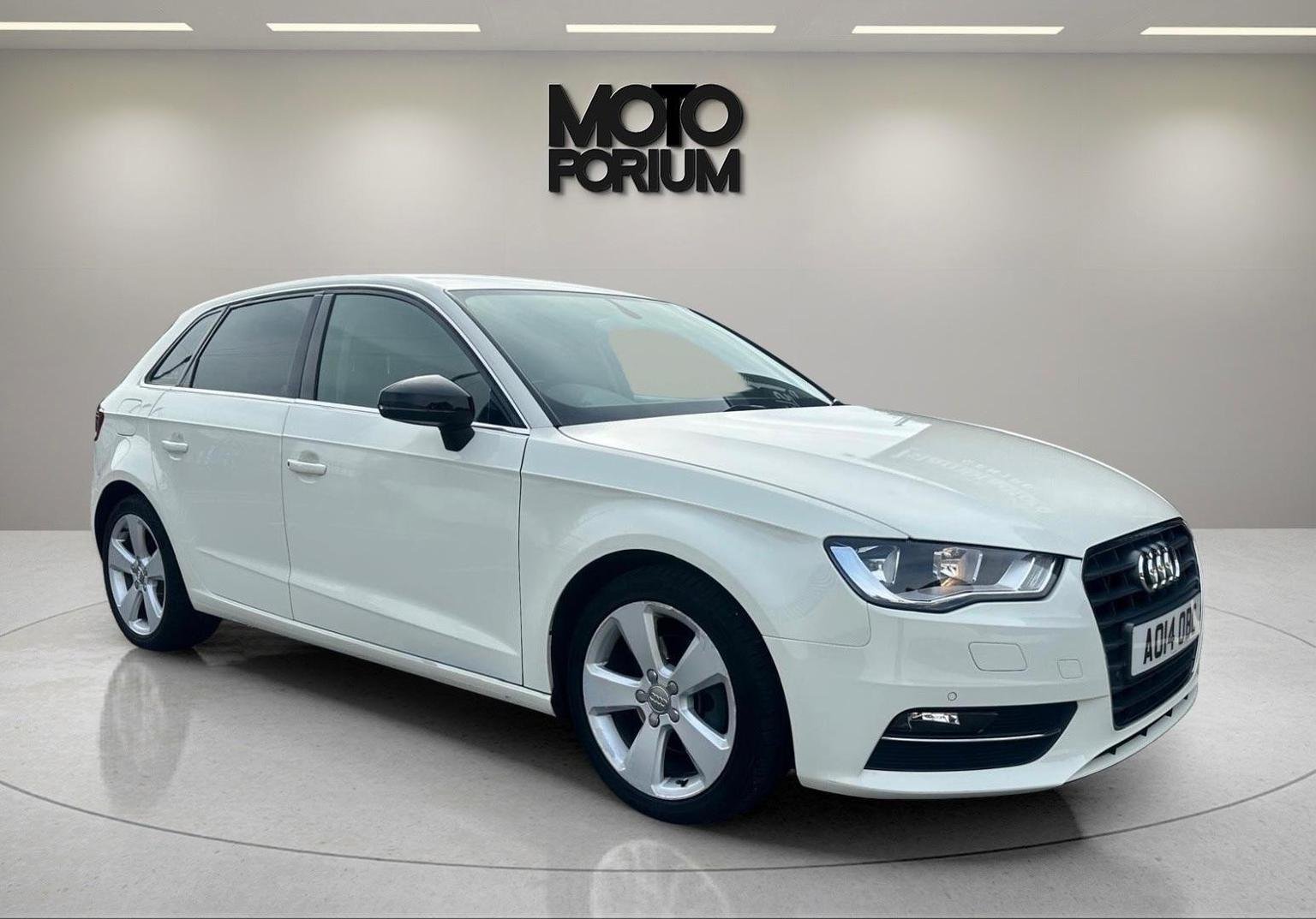 SOLD - Used AUDI A3 2014 White in Bradford, West Yorkshire | Moto Porium