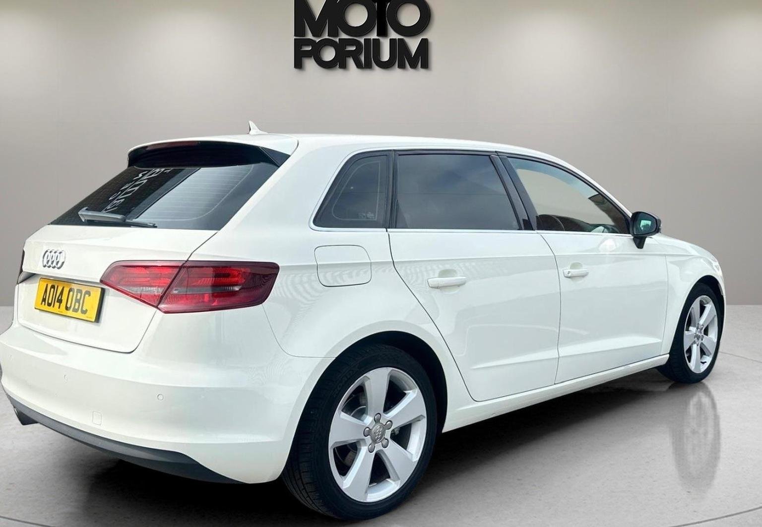 SOLD - Used AUDI A3 2014 White in Bradford, West Yorkshire | Moto Porium